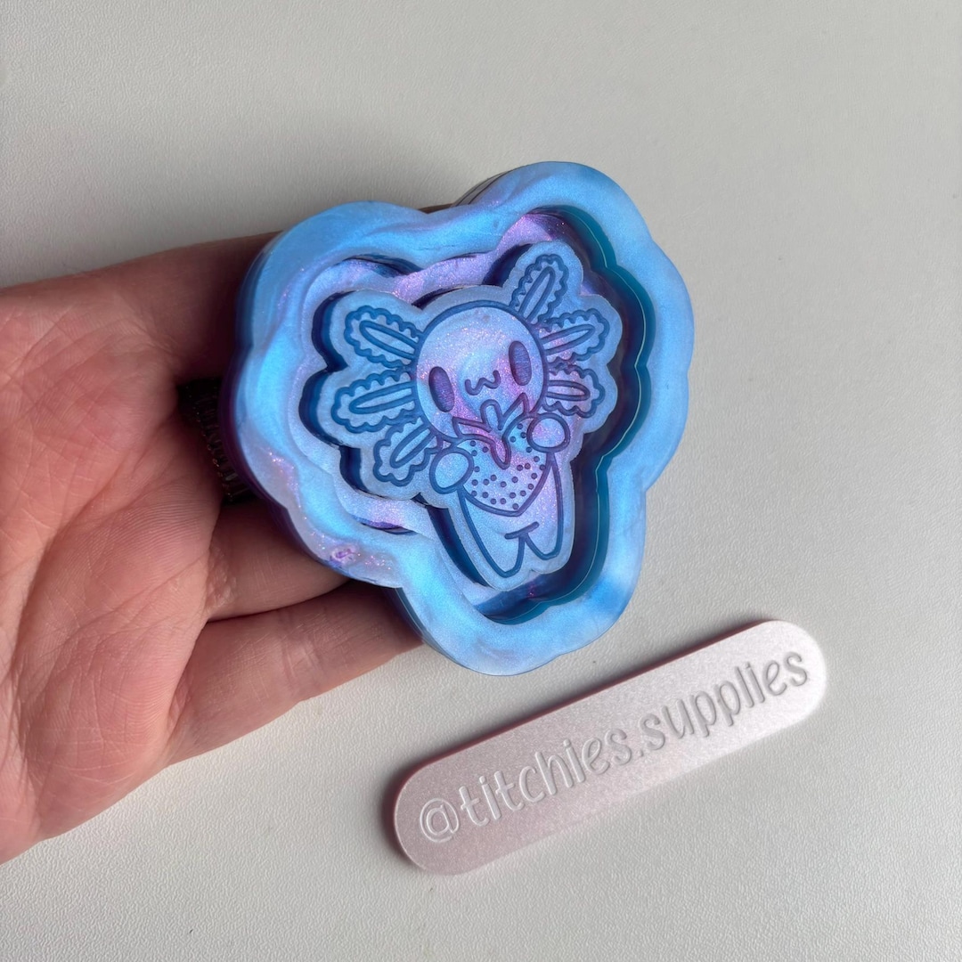 Axolotl Strawberry Shaker Silicone Mould/mold - Etsy