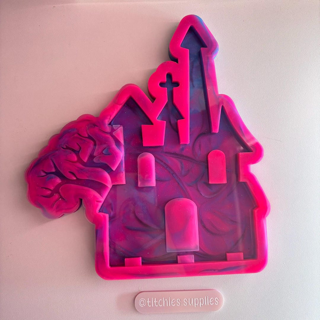Haunted House Shelf Silicone Mould/mold - Etsy