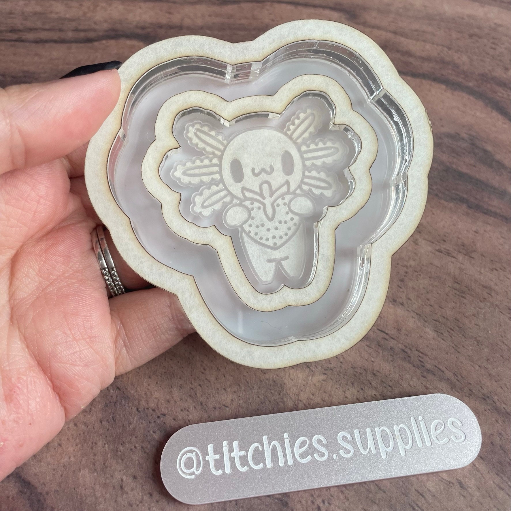 Axolotl Strawberry Shaker Silicone Mould/mold - Etsy