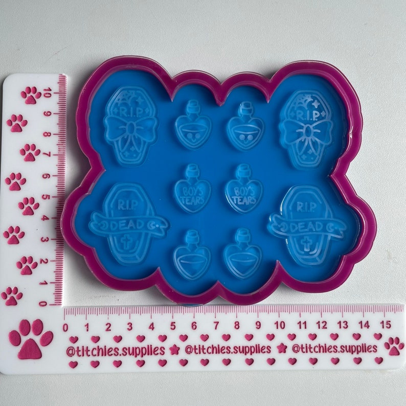 Cute Coffin Palette Silicone Mould/mold - Etsy