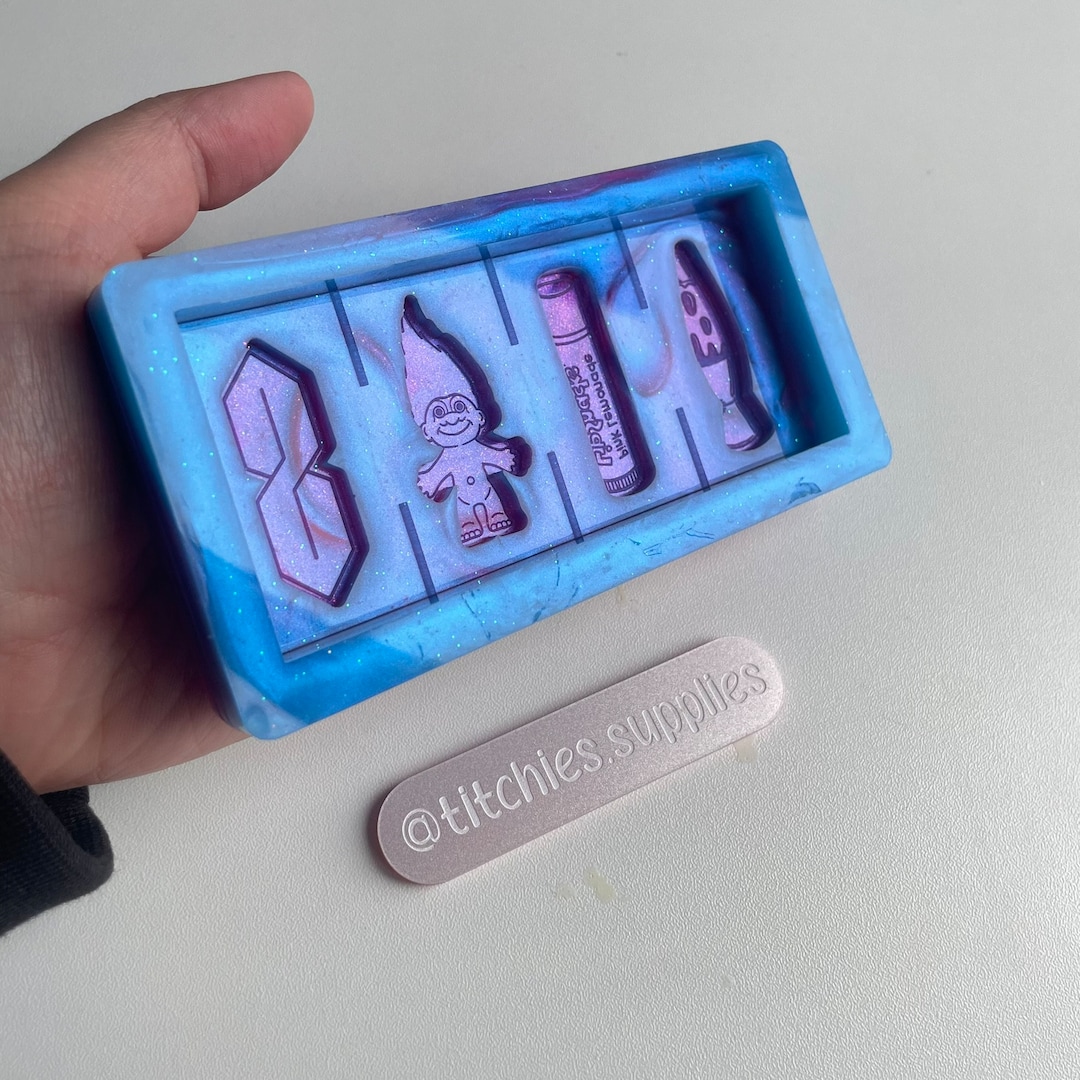 Nostalgic 90’s Snap Bar Wax Silicone Mould/mold - Etsy