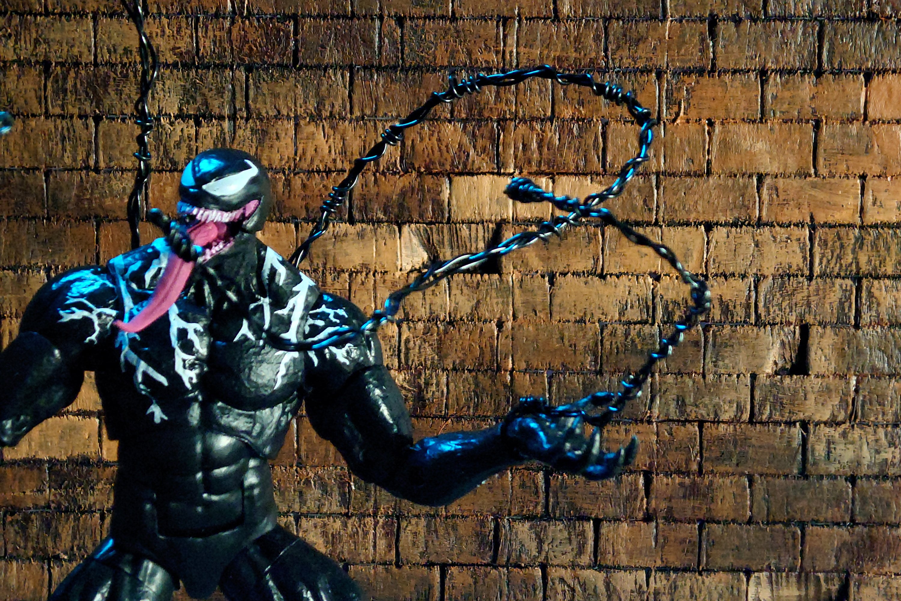 1:12 Scale Venom Symbiote Webbing Effect Prop for Dioramas and - Etsy