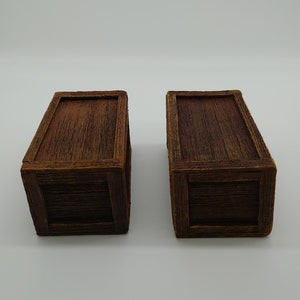 1:12 Scale Prop Crates for Diorama - Etsy