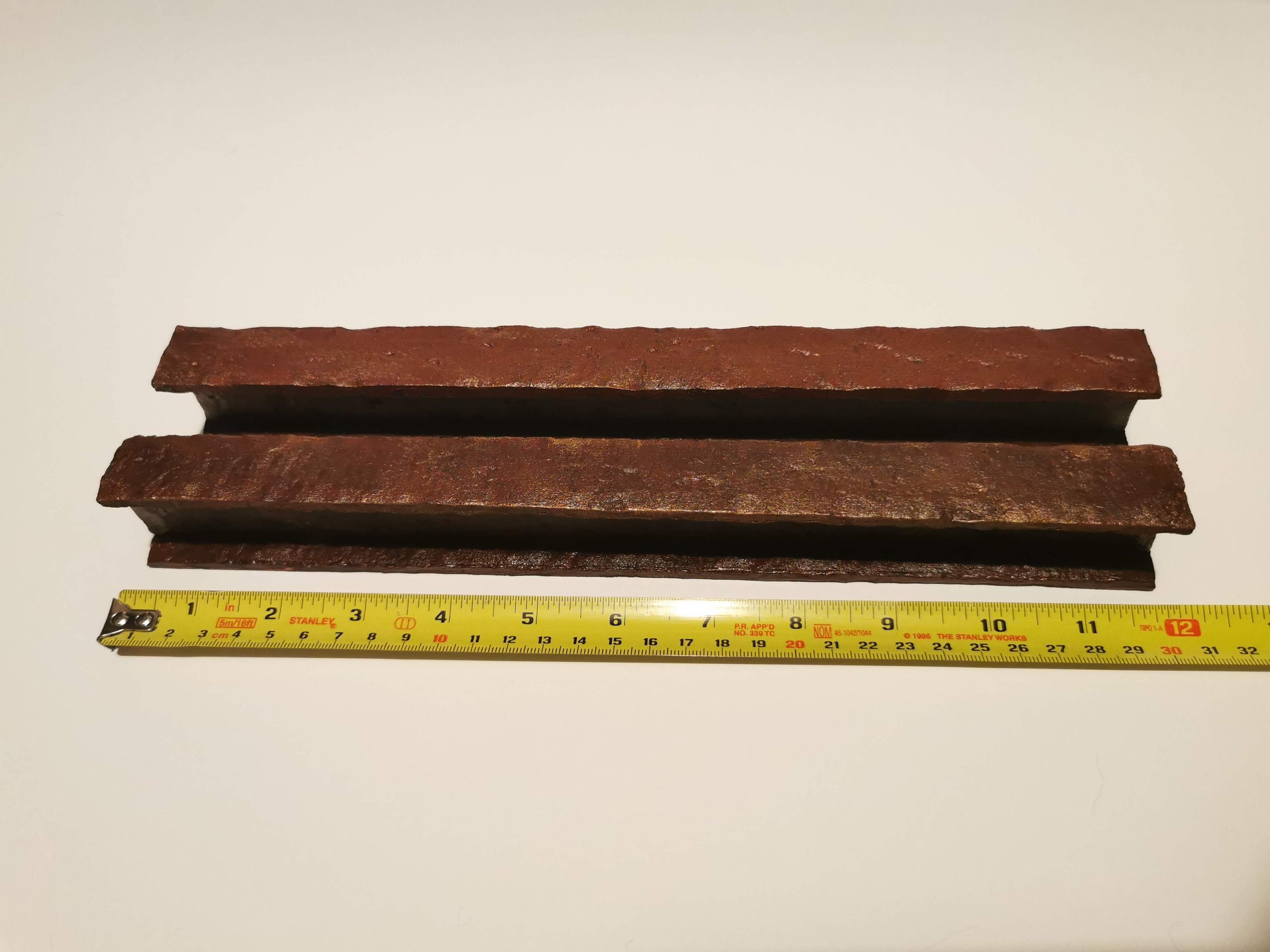 1:12 Scale Rusted Red Steel Beam Diorama Prop - Etsy