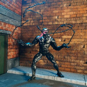 1:12 Scale Venom Symbiote Webbing Effect Prop for Dioramas and Toy ...