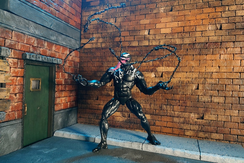 1:12 Scale Venom Symbiote Webbing Effect Prop for Dioramas and - Etsy