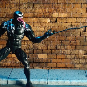 1:12 Scale Venom Symbiote Webbing Effect Prop for Dioramas and Toy ...