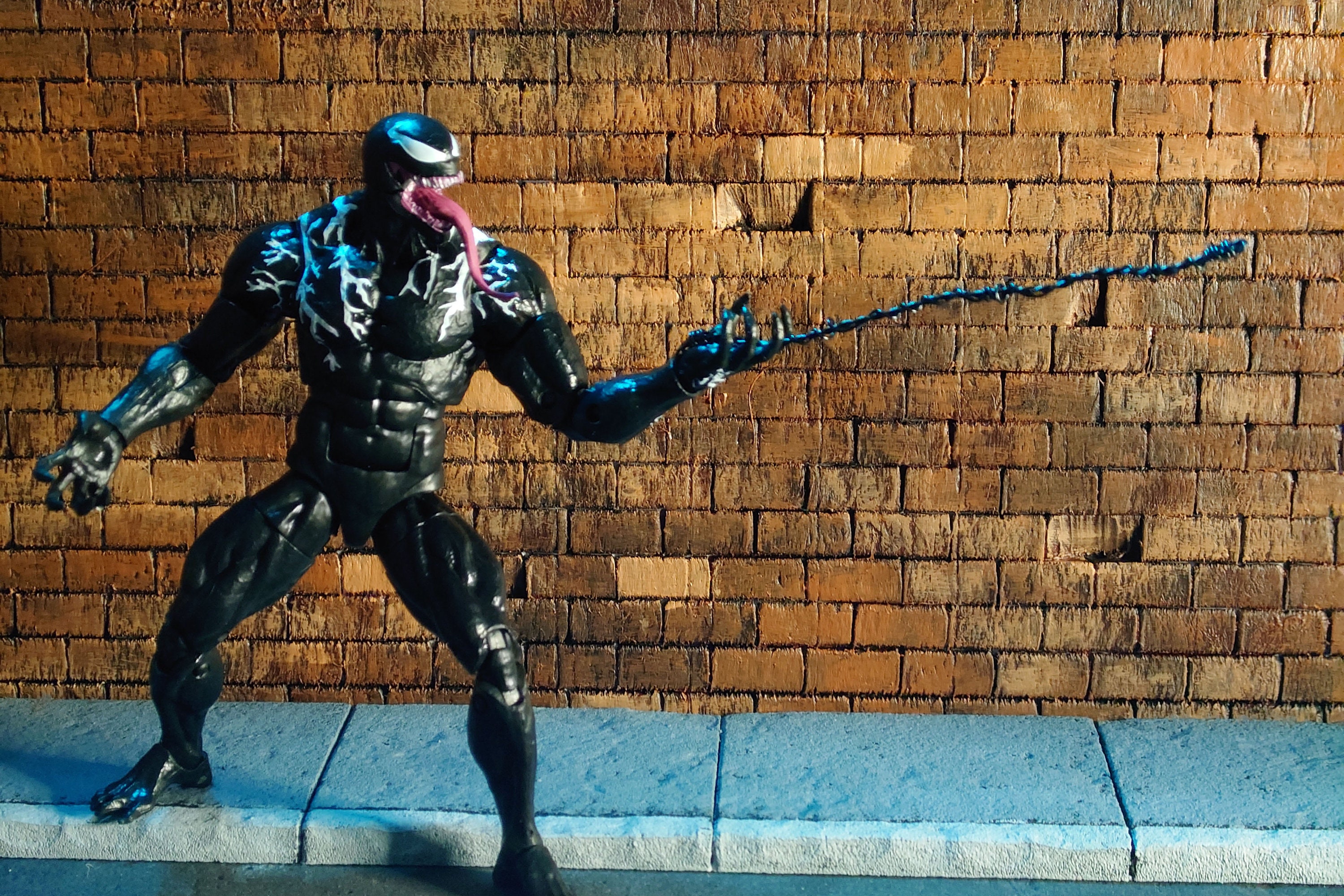 1:12 Scale Venom Symbiote Webbing Effect Prop for Dioramas and - Etsy