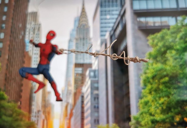1:12 Scale Spider-man Chaotic Webbing Effect Prop - Etsy