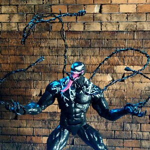 1:12 Scale Venom Symbiote Webbing Effect Prop for Dioramas and - Etsy ...