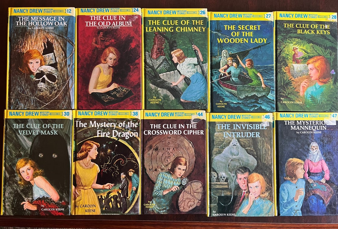 Vintage 1990s Nancy Drew Books - Etsy