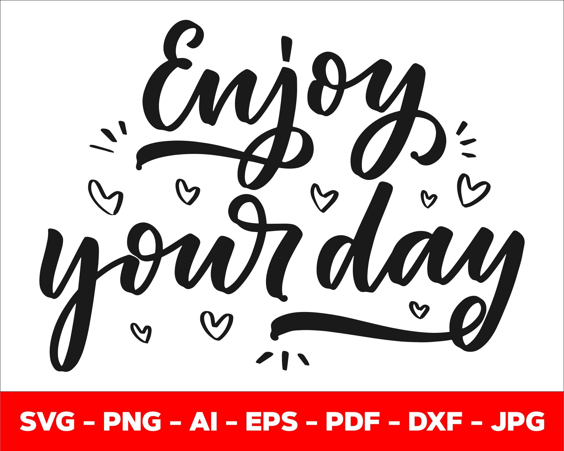 Happy Birthday Svg Bundle Hand Lettered Birthday Svg Etsy