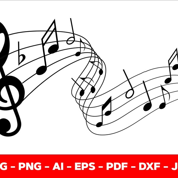 Music Svg - Etsy