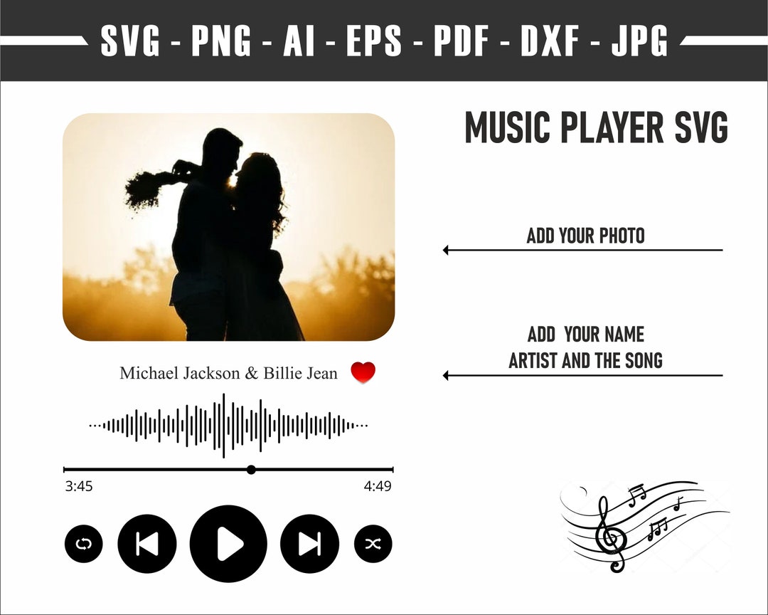 Music Player Svg , Spotify Svg, Album Song Cover Art Png, Play Buttons ...