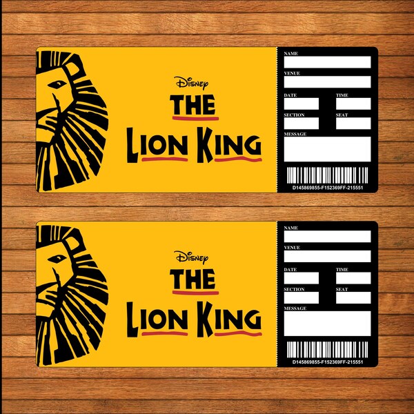 Lion King - Etsy
