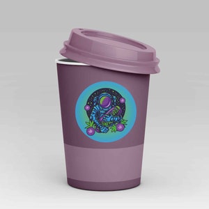 Astronaut Smoking Weed Svg Cannabis Clipart Marijuana Svg outer Space ...