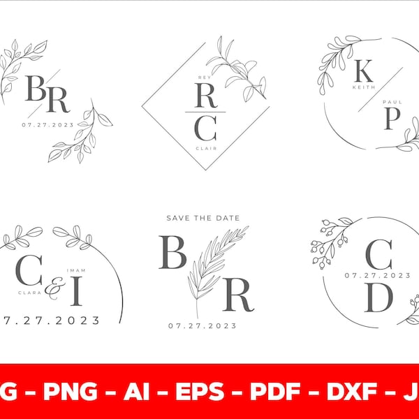 Wedding Monogram - Etsy