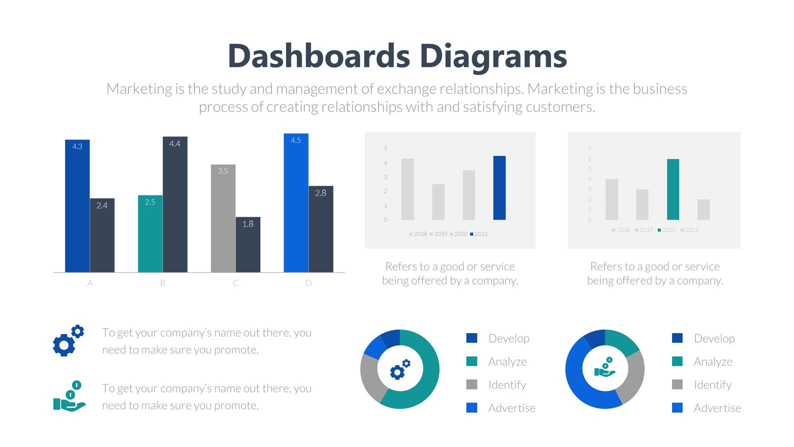 Dashboard Diagrams Infographics Powerpoint Template PPTX Keynote ...