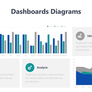 Dashboard Diagrams Infographics | Powerpoint Template | PPTX | Keynote ...