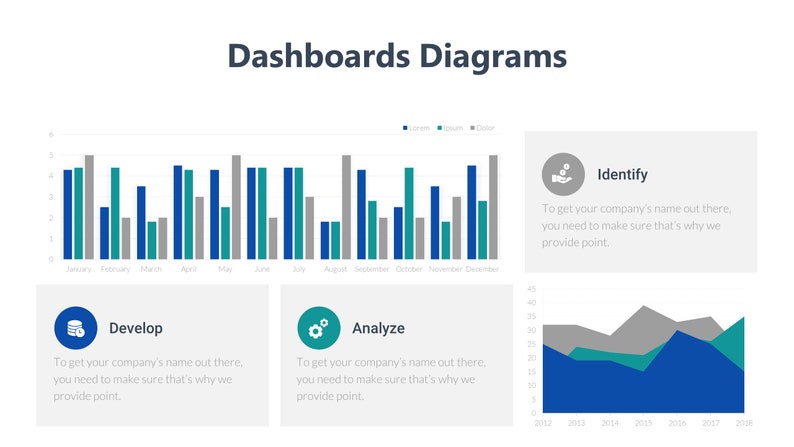 Dashboard Diagrams Infographics Powerpoint Template PPTX Keynote ...