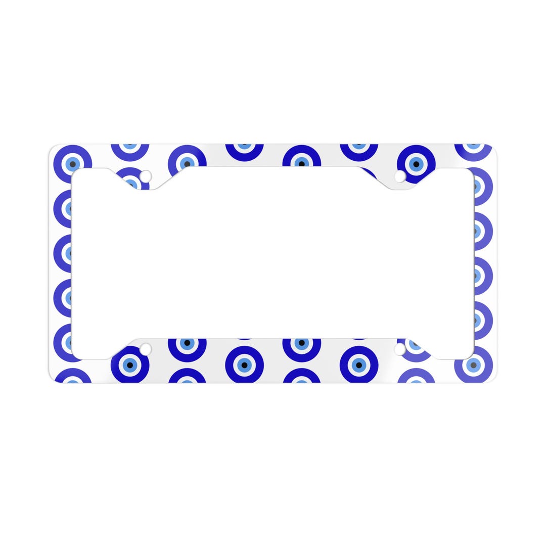 Evil Eye License Plate Frame - Etsy