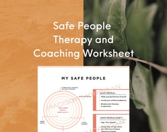 Safe Counting Worksheet - Etsy