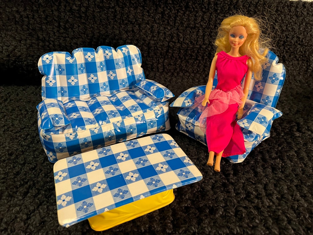 Barbie Inflatable Vintage Living Room Furniture - Etsy