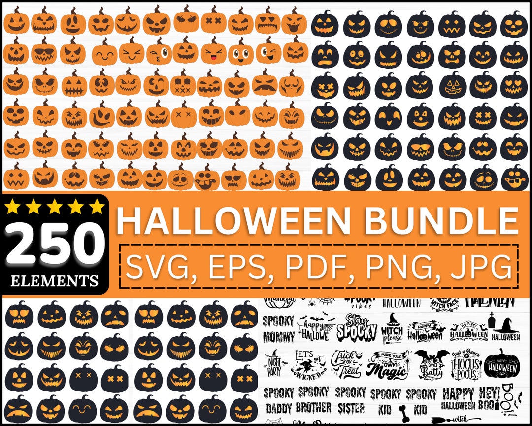 Fall Svg, Halloween Svg Bundle, Fall SVG Bundle, Autumn Svg ...