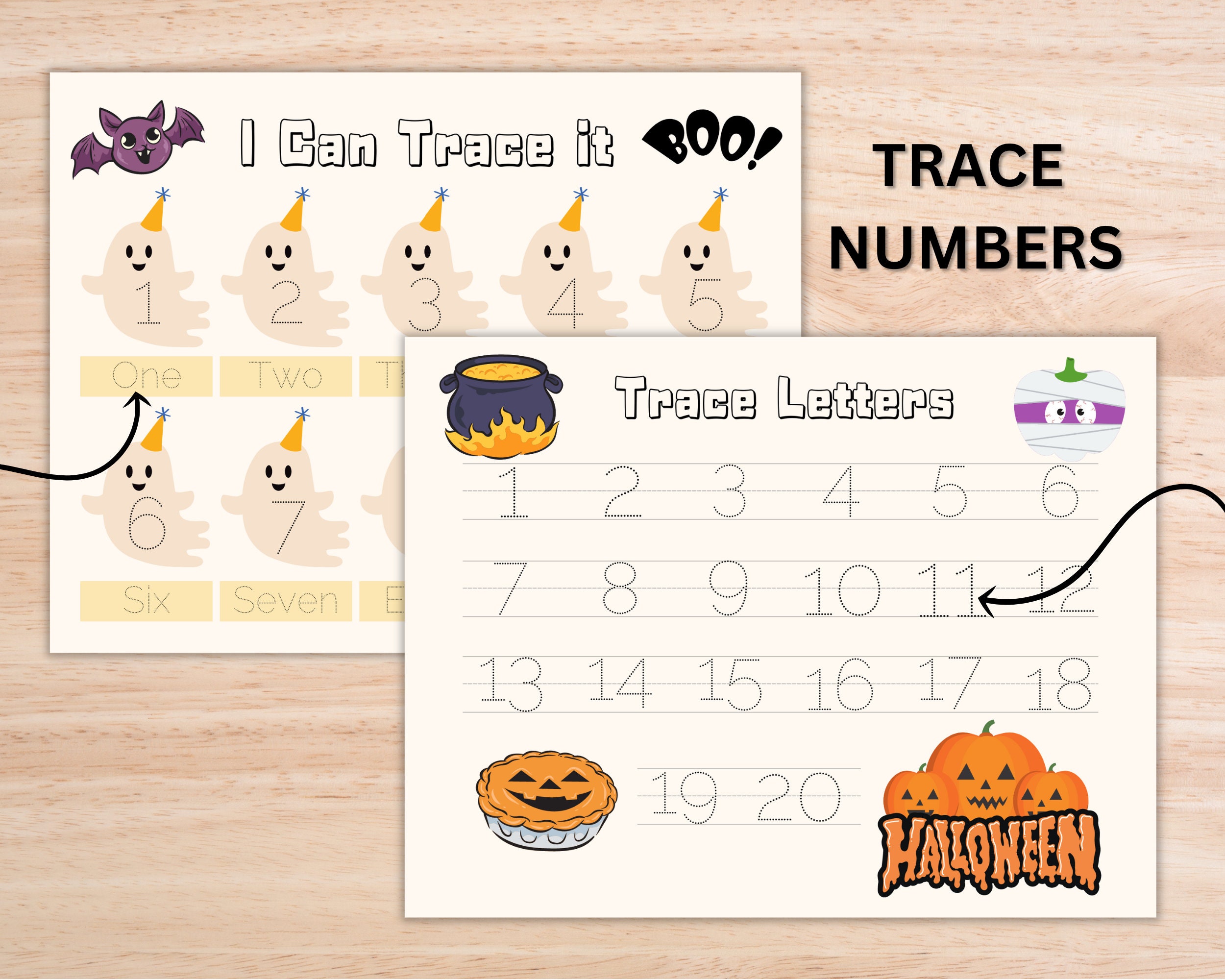 Halloween Busy Book Printable Toddler Learning Book Halloween ...