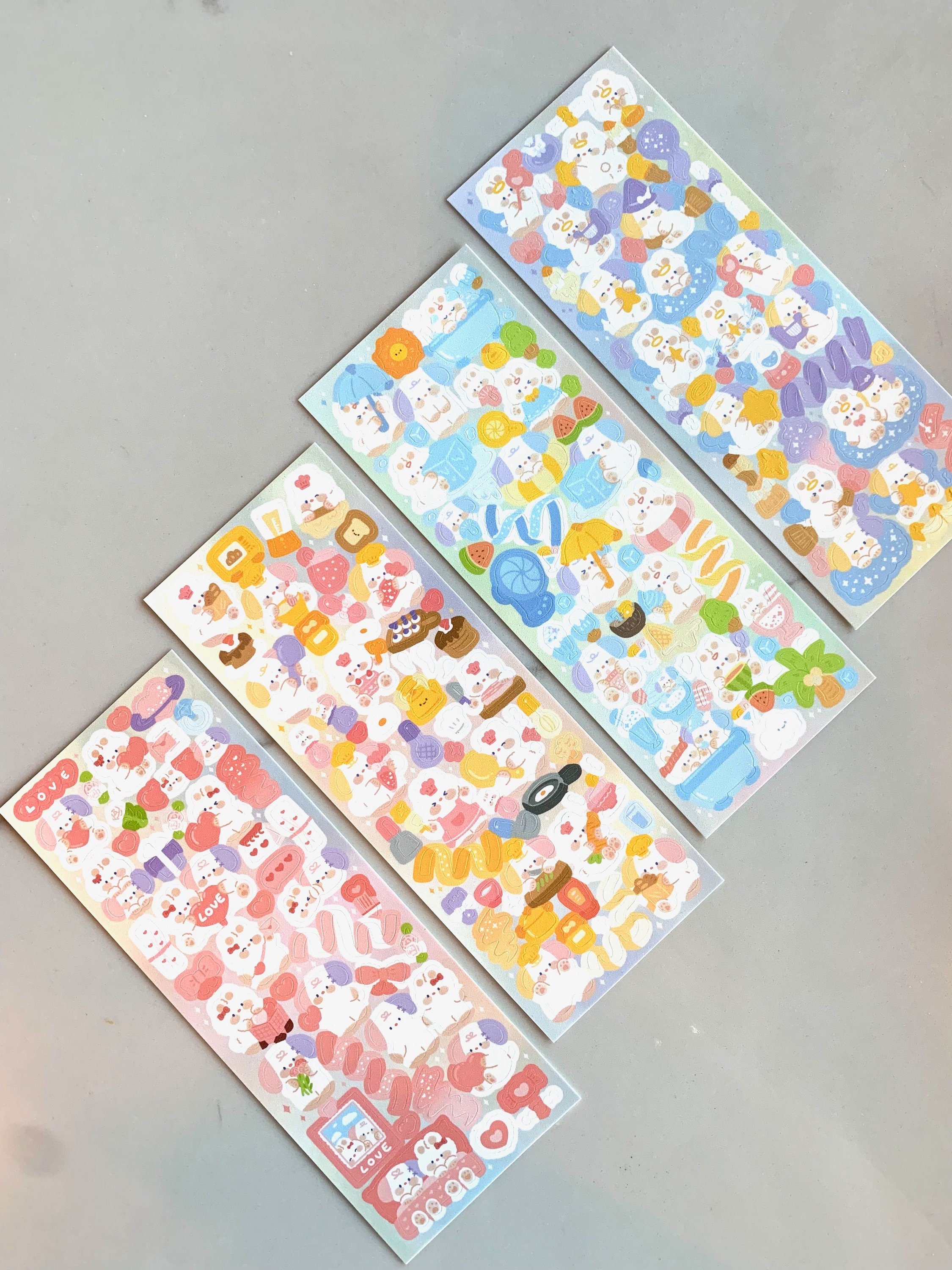 Kpop Polco Deco Stickers 1pc Deco Sticker Sheet Kawaii - Etsy