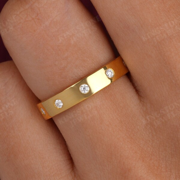 Flush Set Diamond - Etsy