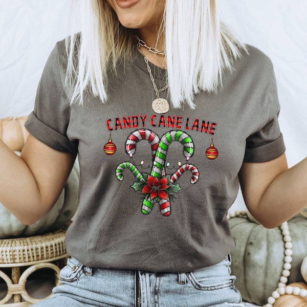 Candy Cane Shirt - Etsy