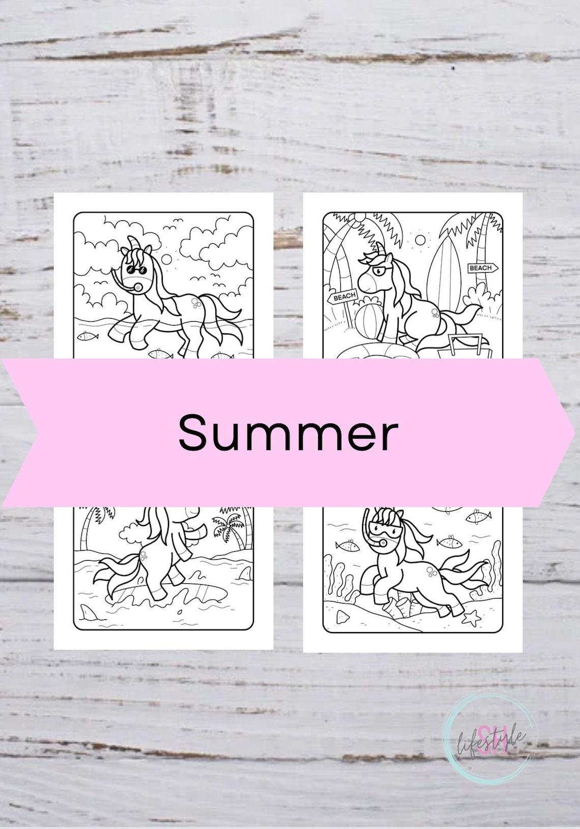 32 Unicorn Coloring Pages, Unicorn Printable, Unicorn Seasonal Coloring ...