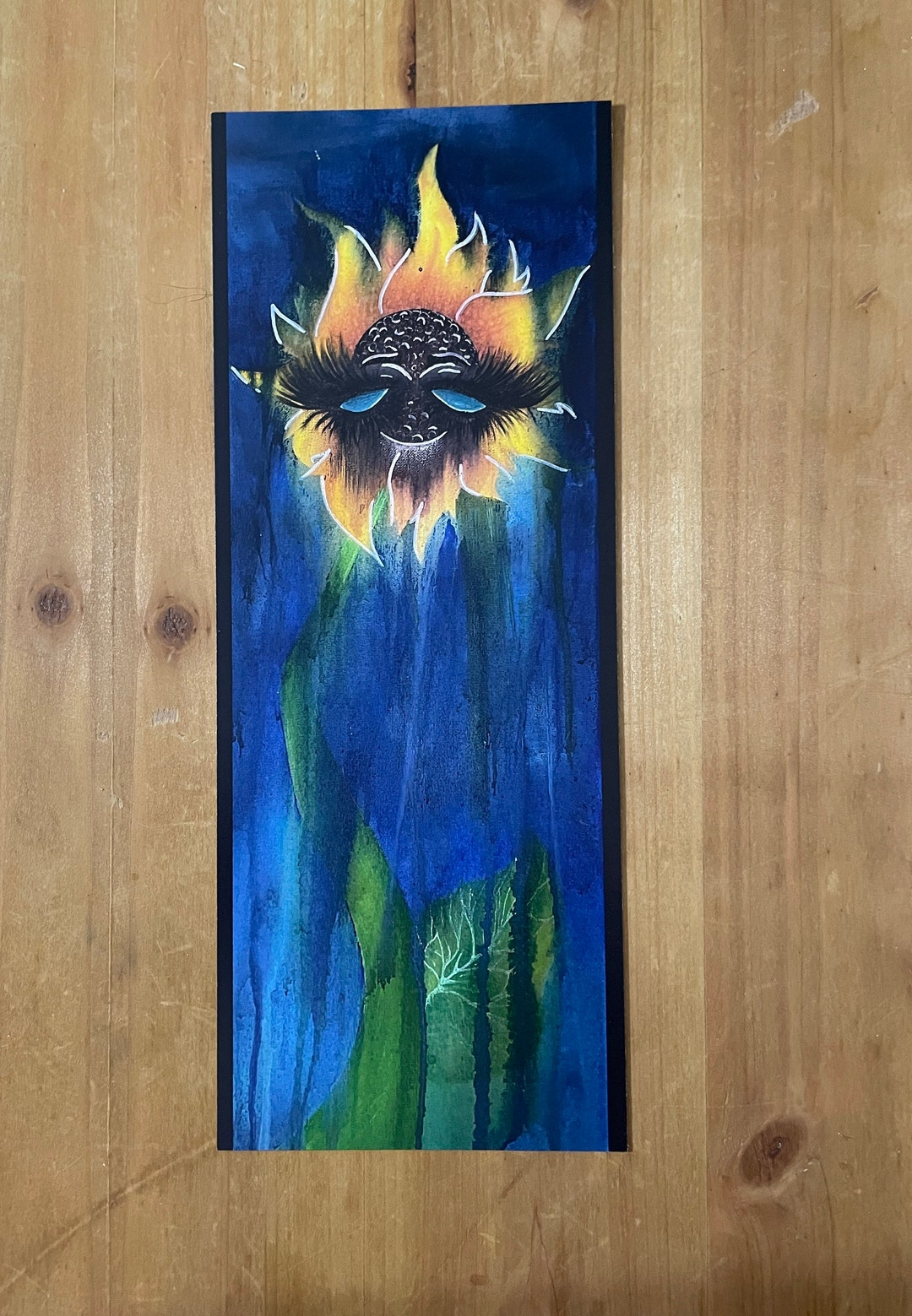 Art Print Surreal Surrealism Print Growth Hurts Flower Floral Wall ...