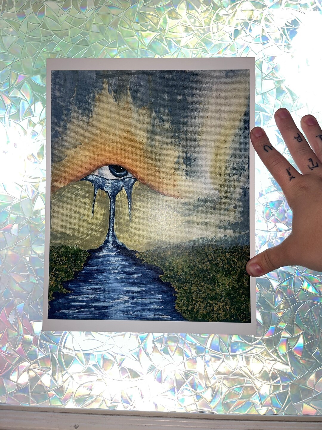 Art Print Gift, Grief Wall Art, Healing Gift for Her, Gift for Him ...