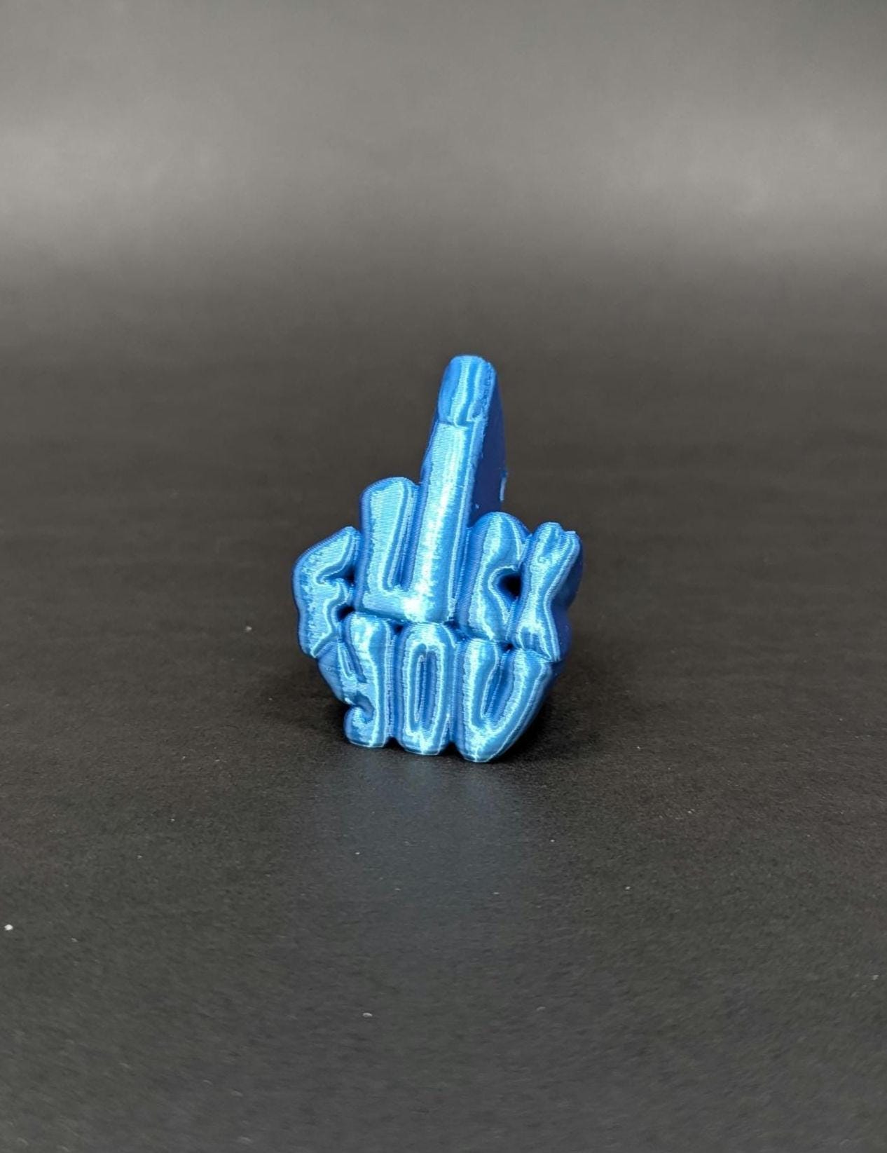 Middle Finger Keychain - Etsy