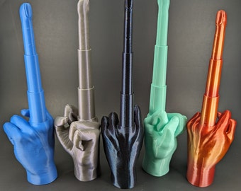 MF V2 Collapsing Middle Finger - Etsy