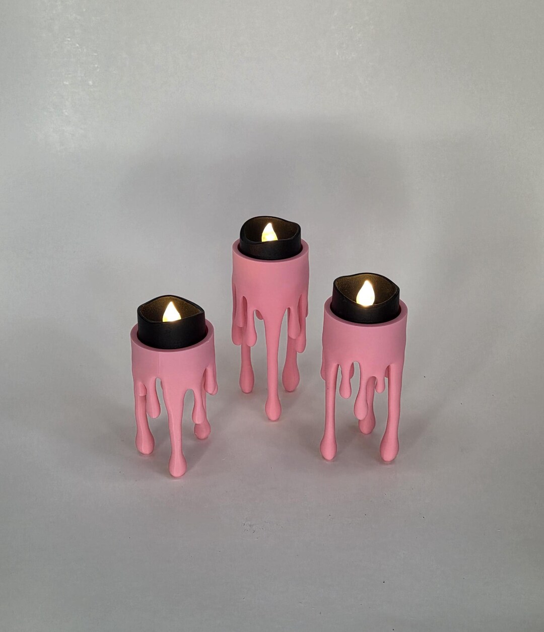 Dripping Liquid Candle Holders - Etsy