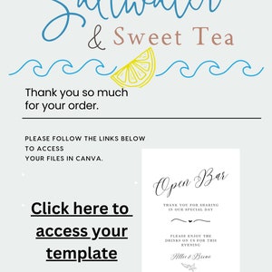 Beach Wedding Buffet Sign, Food Label, Wedding Reception Sign, Buffet ...
