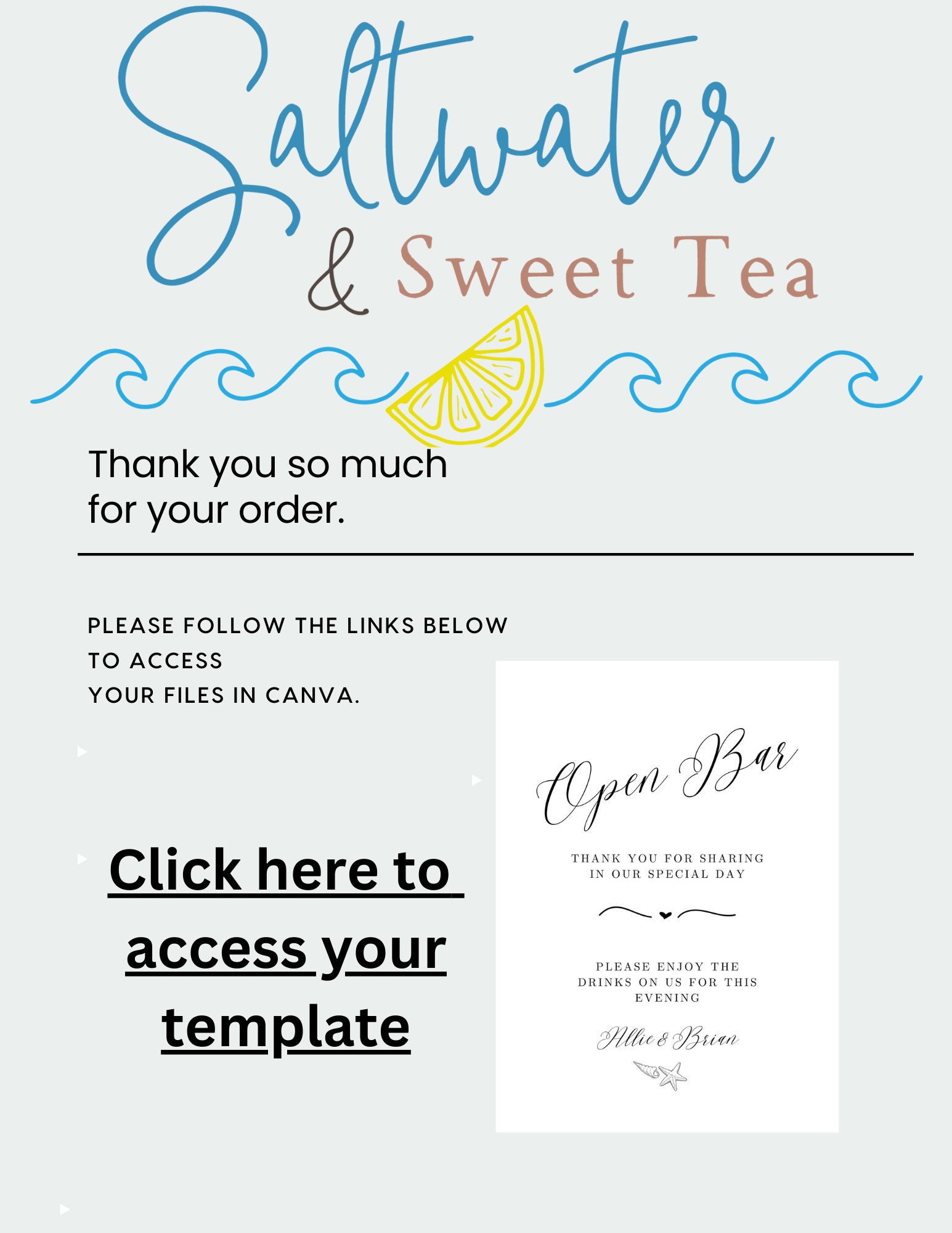 Beach Wedding Buffet Sign, Food Label, Wedding Reception Sign, Buffet ...