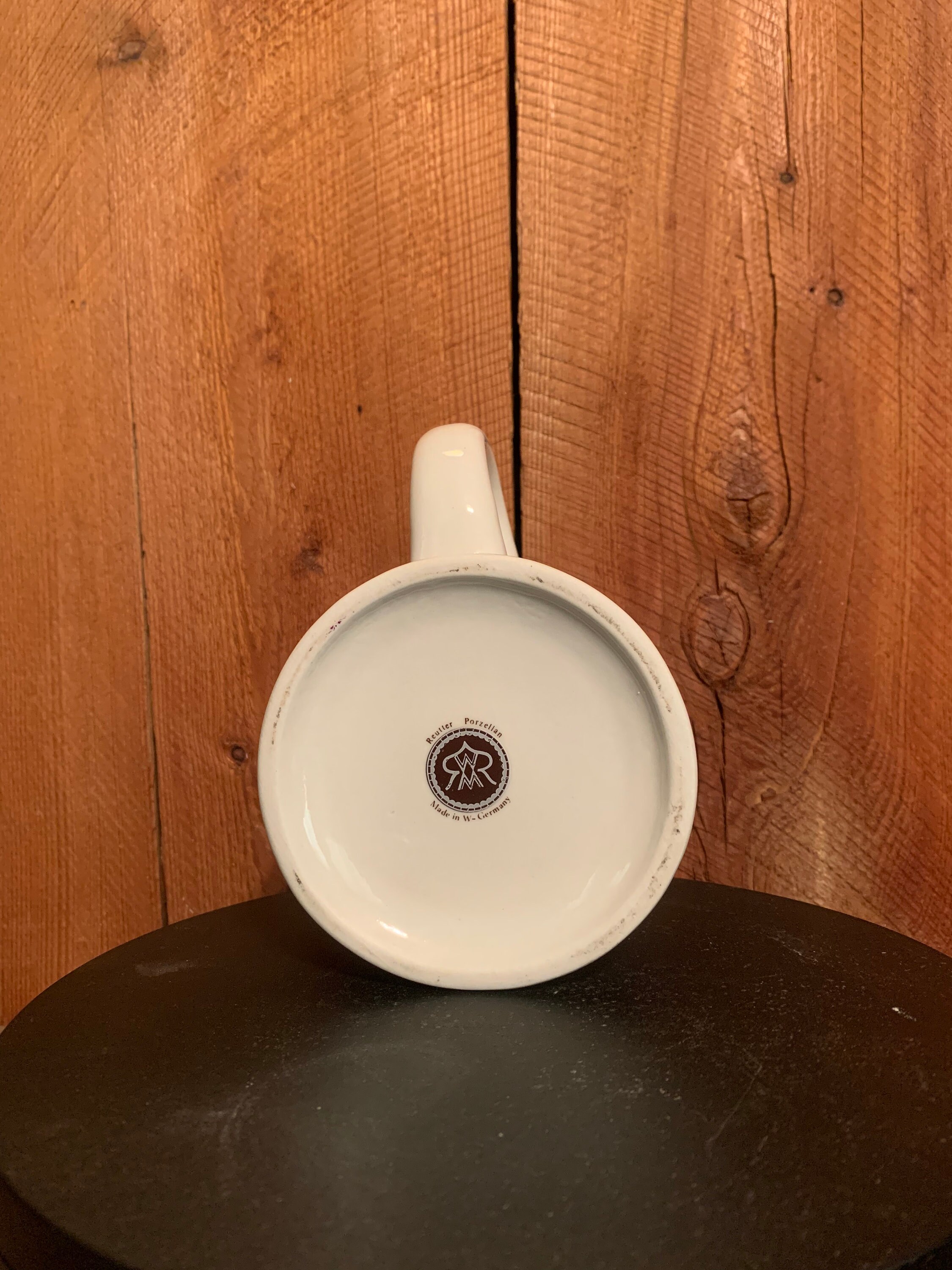 Vintage Porcelain Bush Gardens Beer Mug | Ceramic Reuter German ...