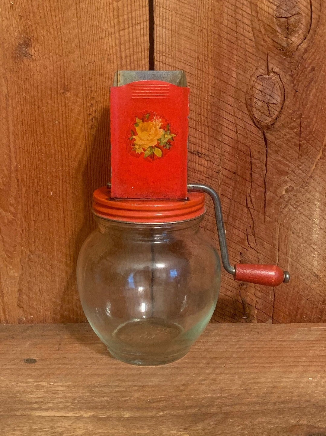 Vintage Walnut Grinder Old Fashioned Walnut Grinder 1950s Era Nut ...