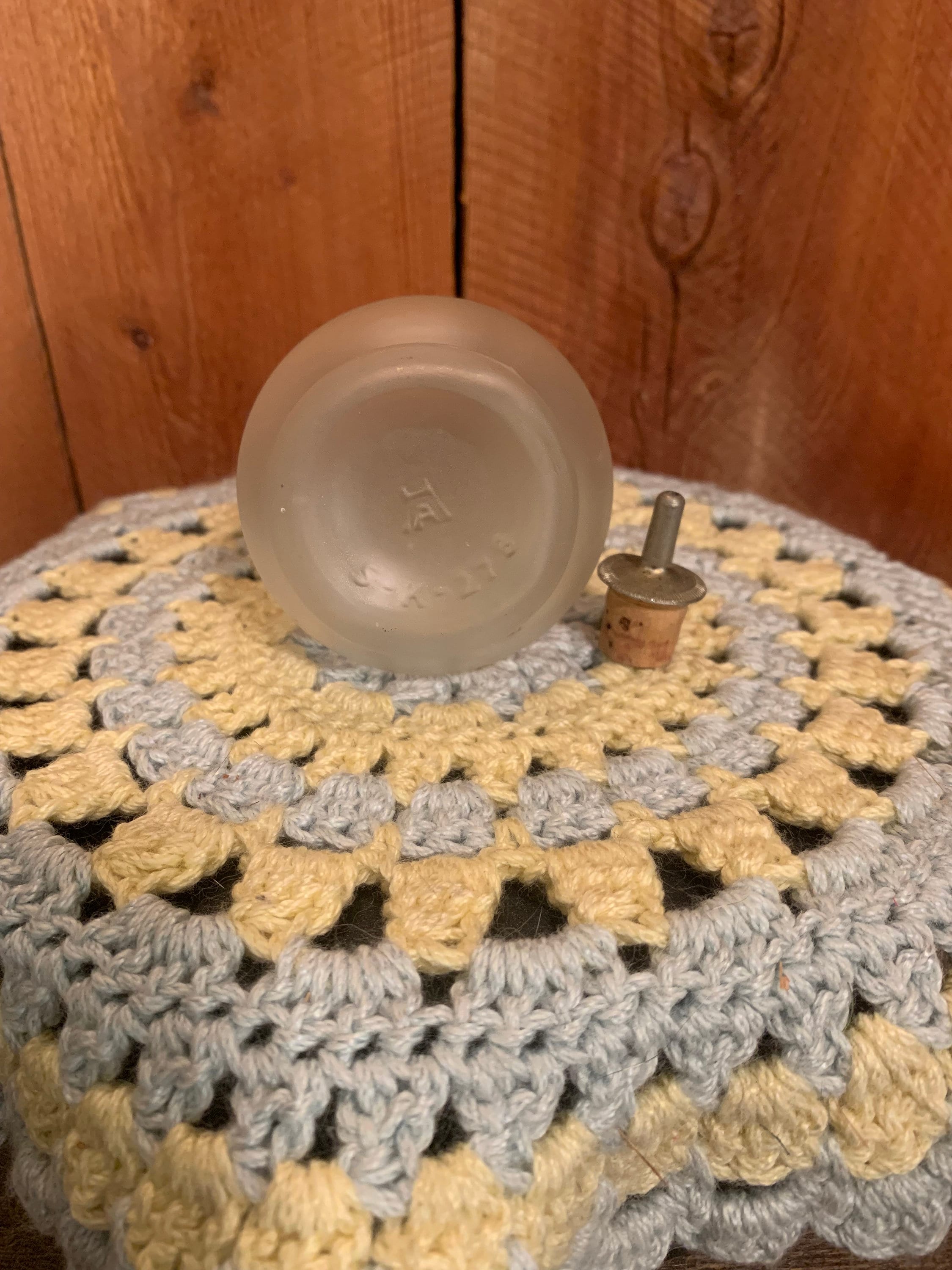 Vintage Frosted Bitters Bottle | 1940s Bottle With Original Dasher ...