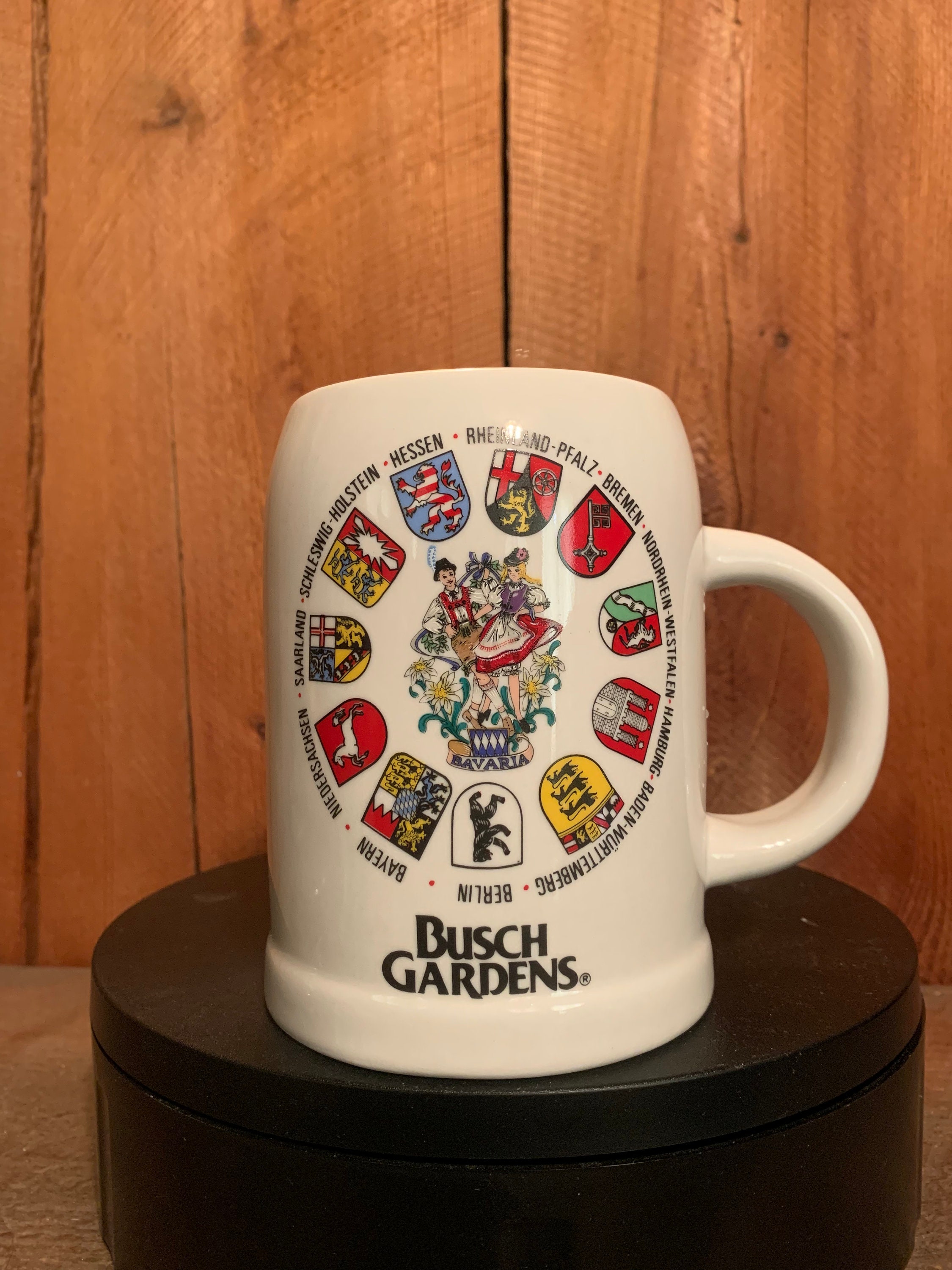 Vintage Porcelain Bush Gardens Beer Mug | Ceramic Reuter German ...