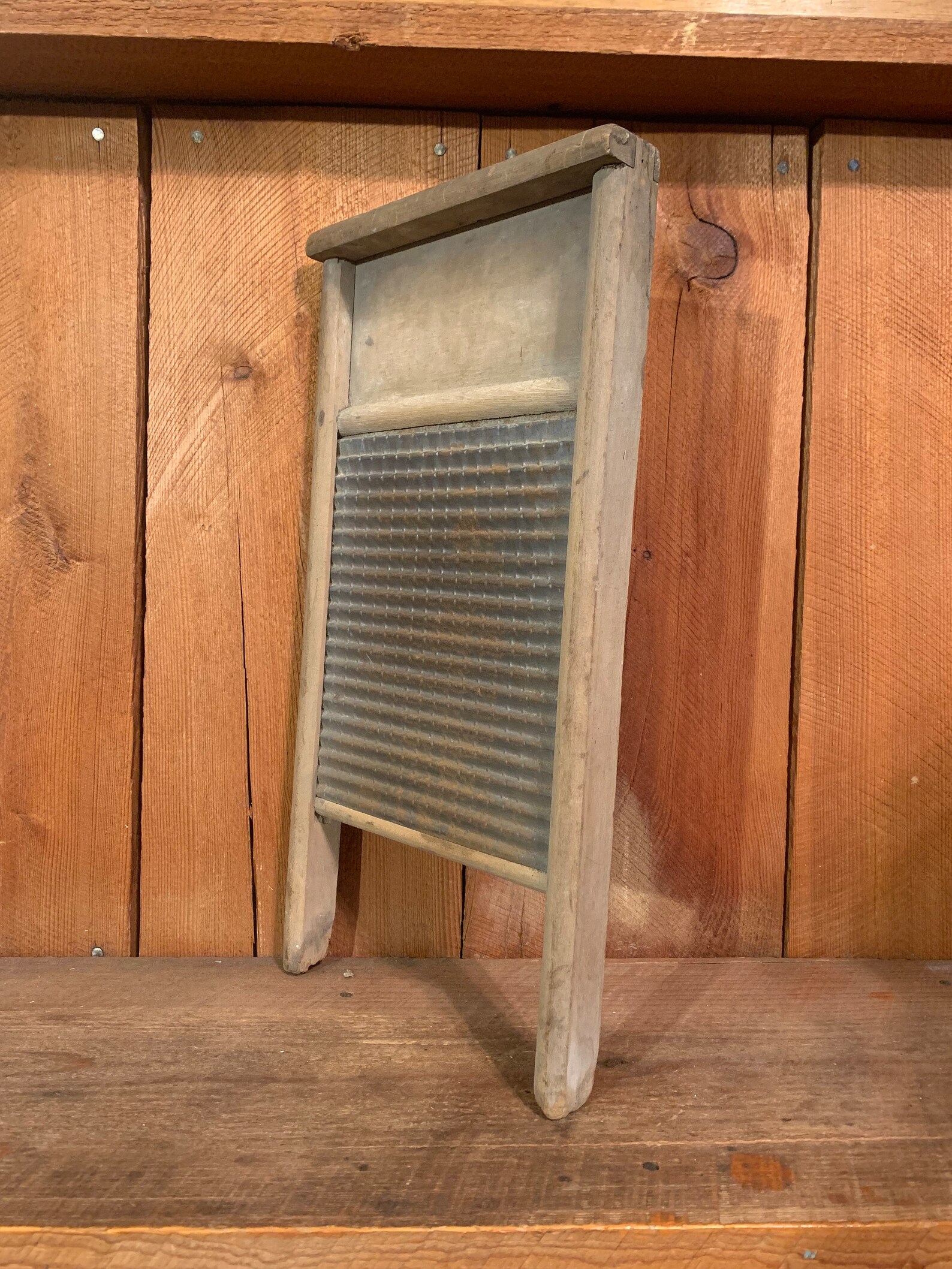 Vintage Smaller Washboard Possibly Made by Columbus Washboard Company ...