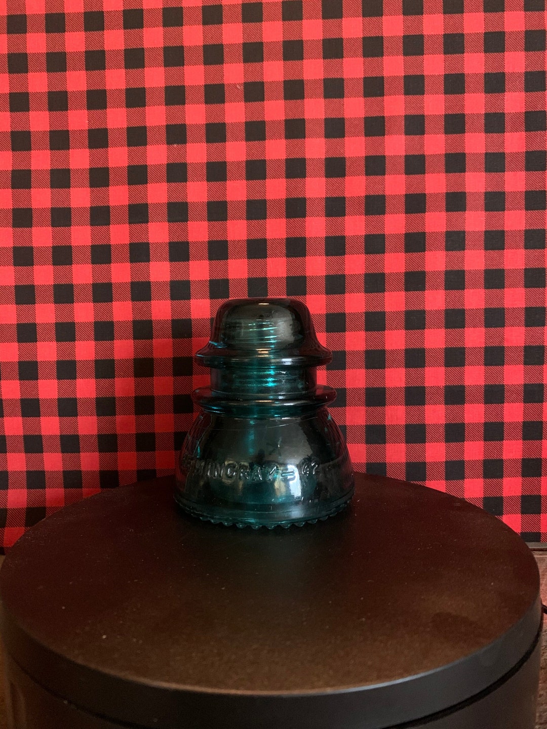 Vintage Hemingray 42 Glass Insulator | Green Glass Electrical ...