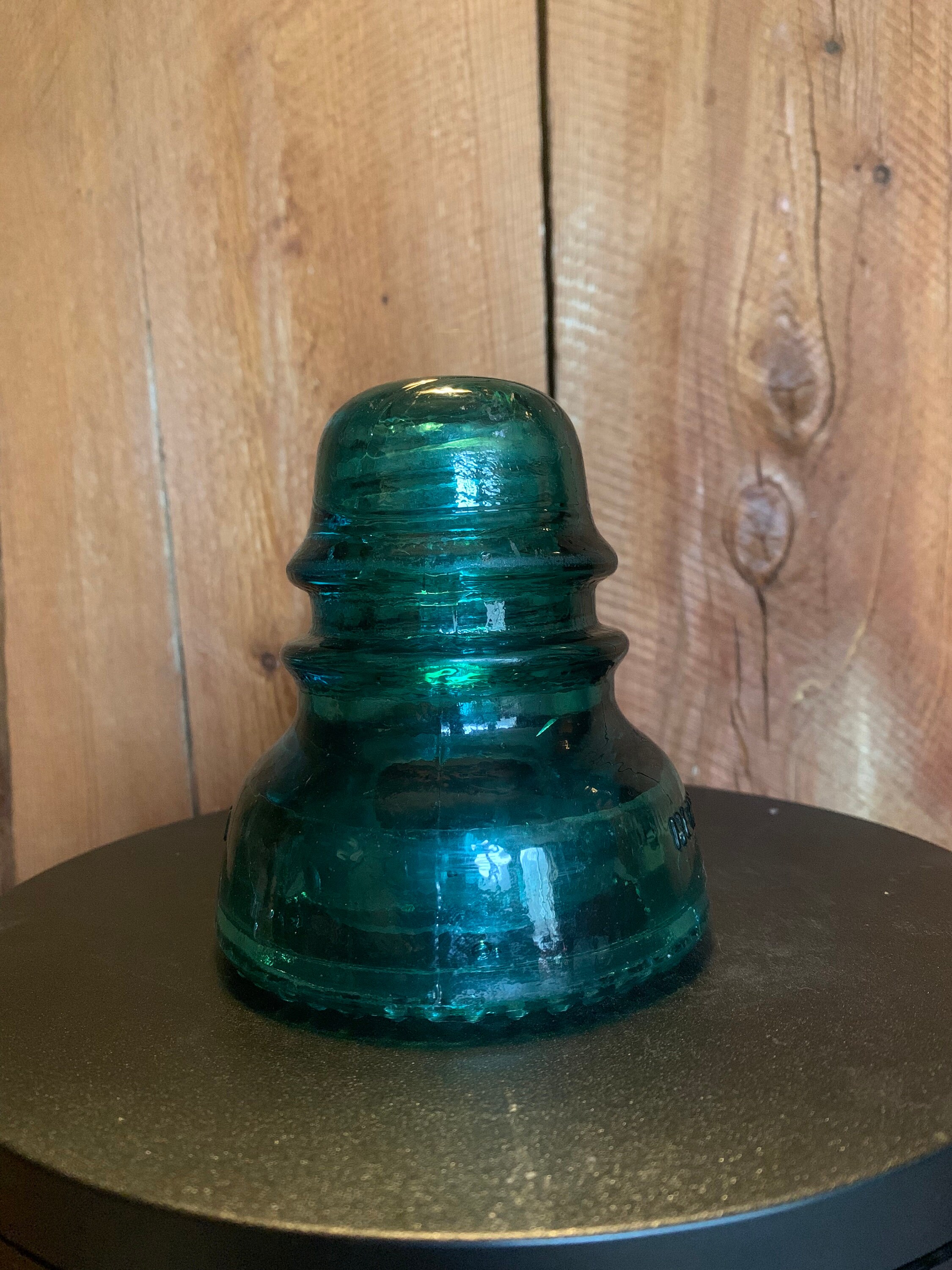 Vintage 1910s Hemingray # 40 Aqua Glass Electrical Insulator 1910s ...