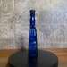 Pair of Vintage Cobalt Violin Glass Bottles | Collectible Cobalt Glass ...