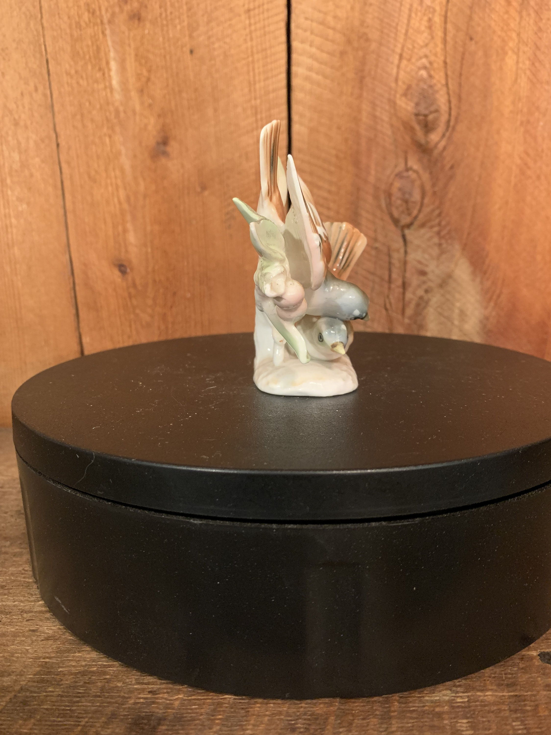 Vintage Fine Bone China Hand Painted Two Bird Figurine | Two Fox ...