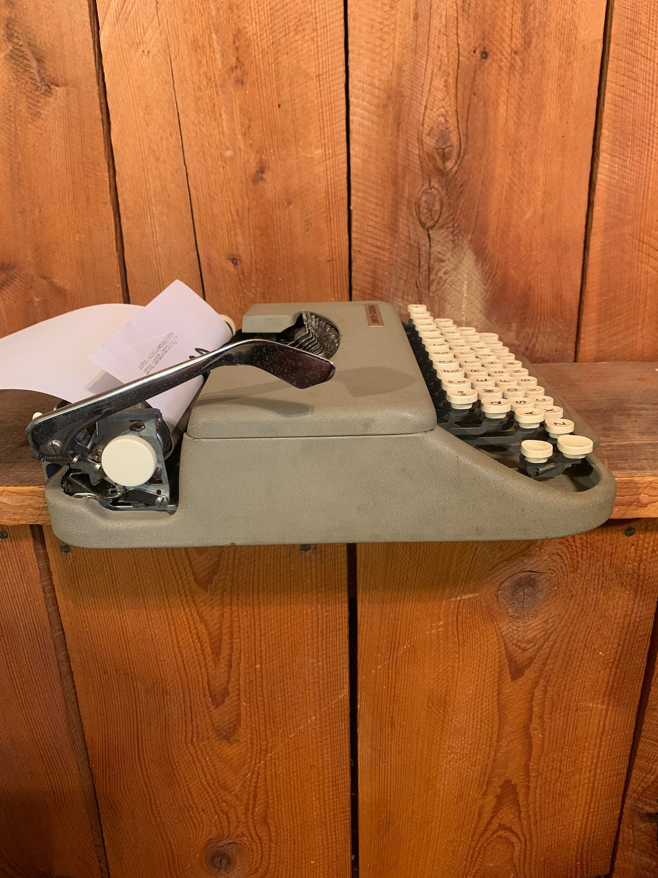 Vintage Used 1960s Portable Smith-corona Skyriter Typewriter in ...